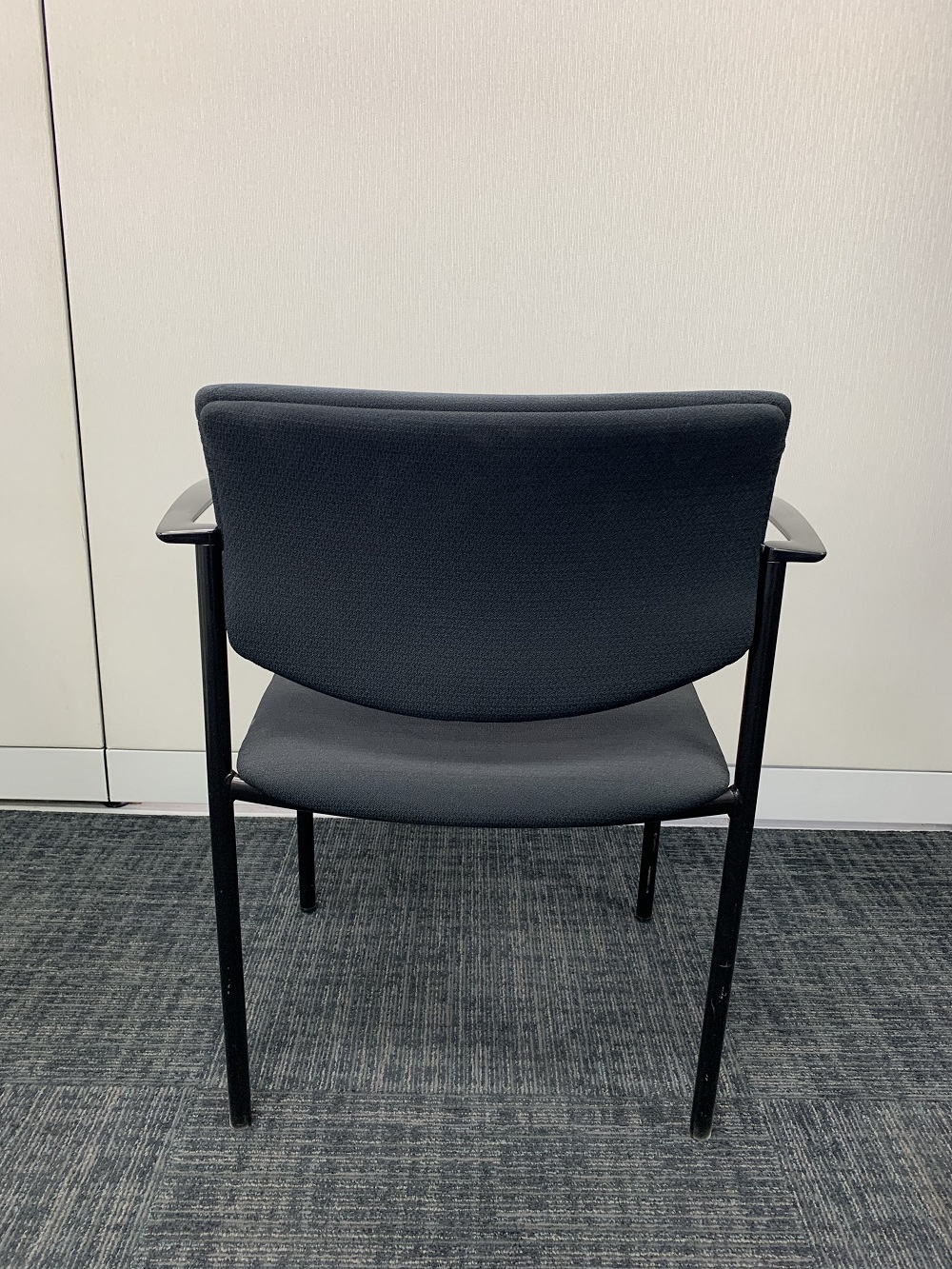 Steelcase Player Black Frame Black Fabric