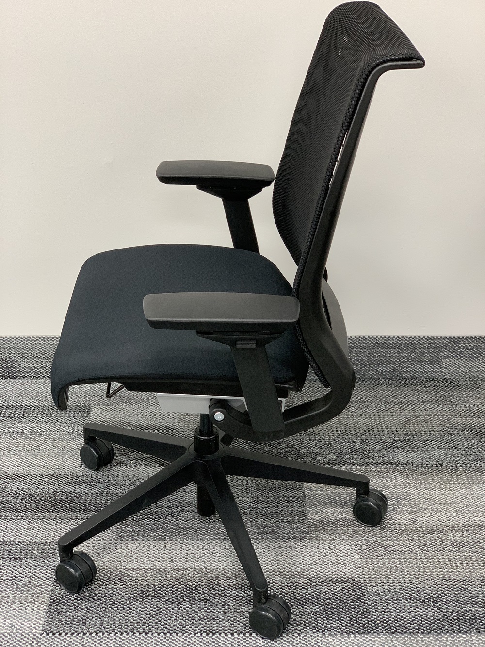 Steelcase THINK in Black with Black Frame